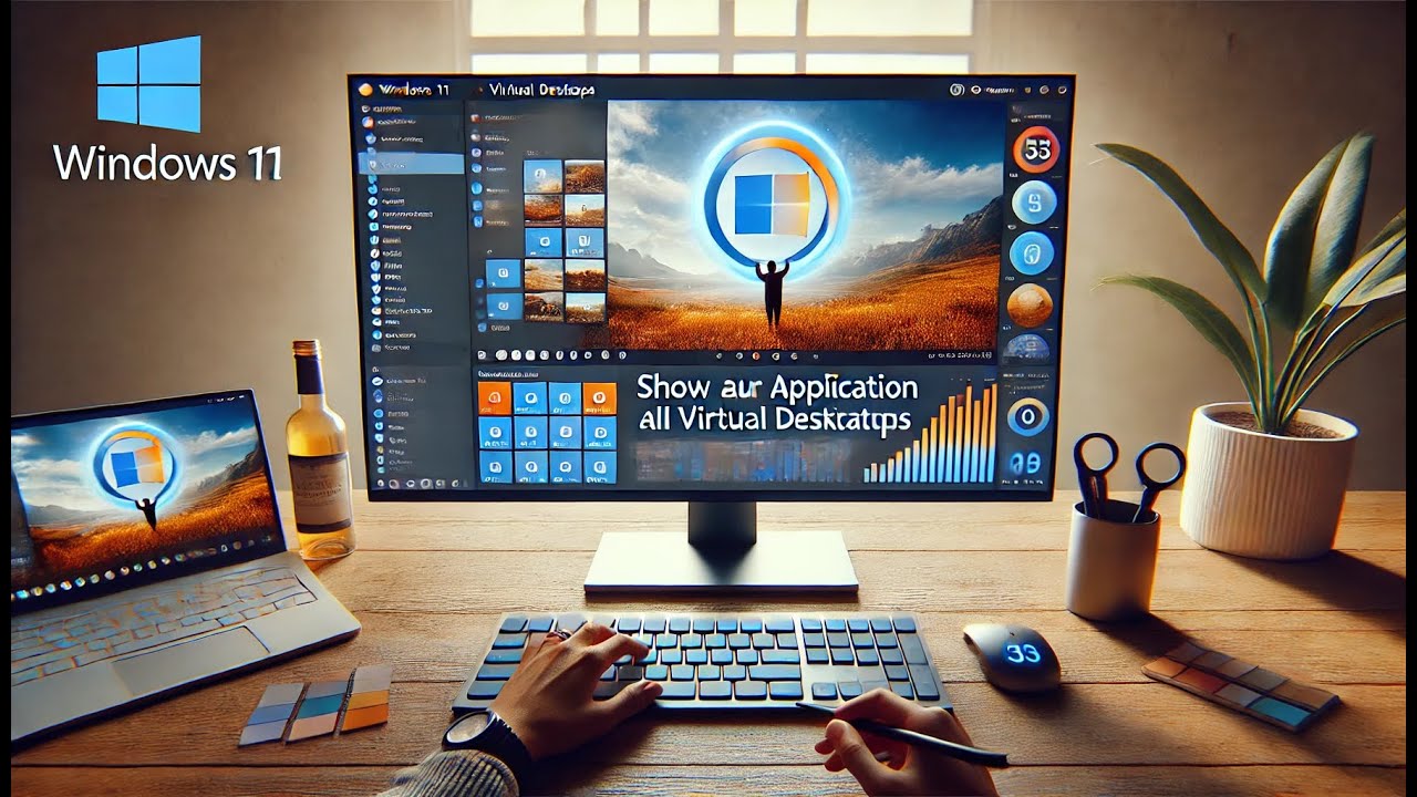 🖥️ Muestra una Aplicación en Todos los Escritorios Virtuales de Windows ...