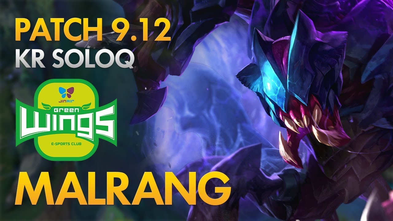 Jin Air Malrang - Rek'Sai Jungle - KDA 16/0/14 - YouTube
