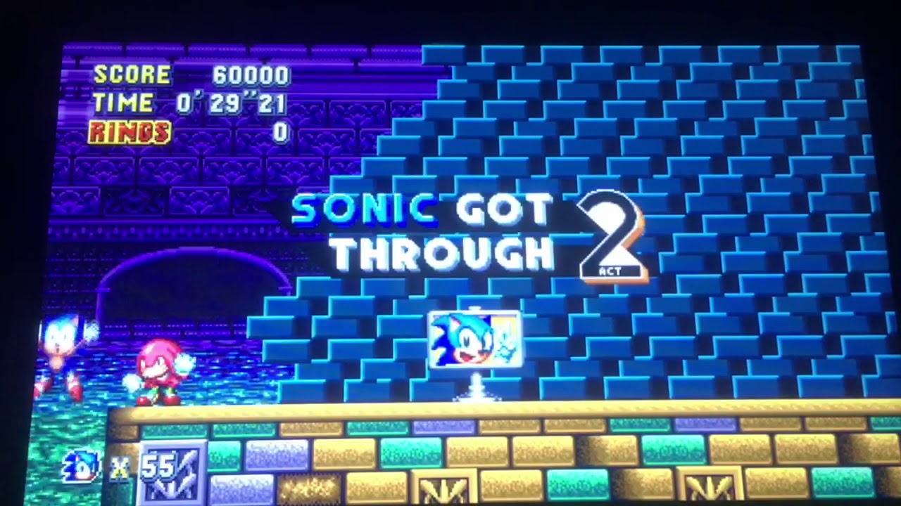 Sonic And Knuckles Falls Of A Cliff Compilation - YouTube