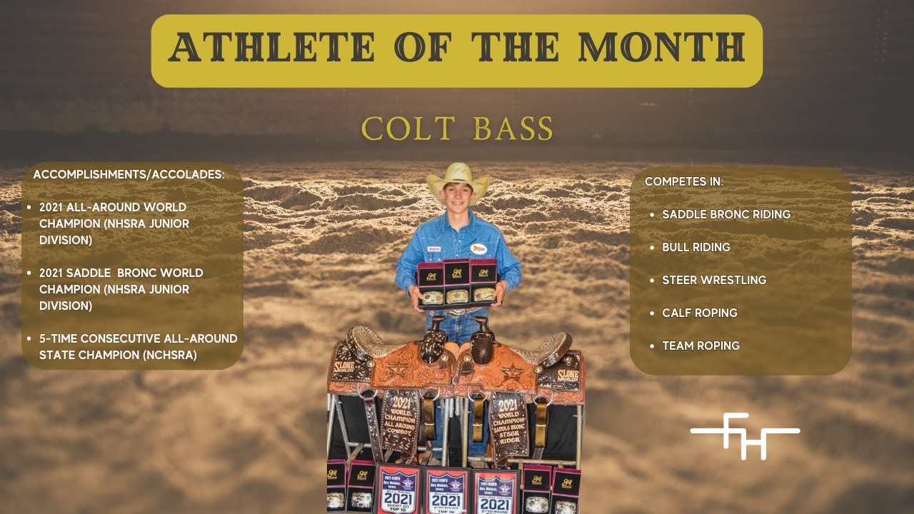 Colt Bass: The Journey of a World Champion Junior Rodeo Athlete ...
