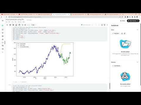 Stock price forecasting using LSTM - YouTube