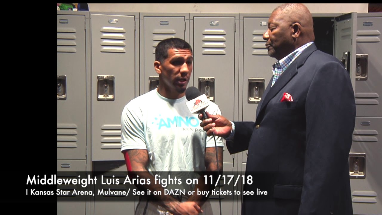 Middleweight BoxerLuis Arias Interview - YouTube