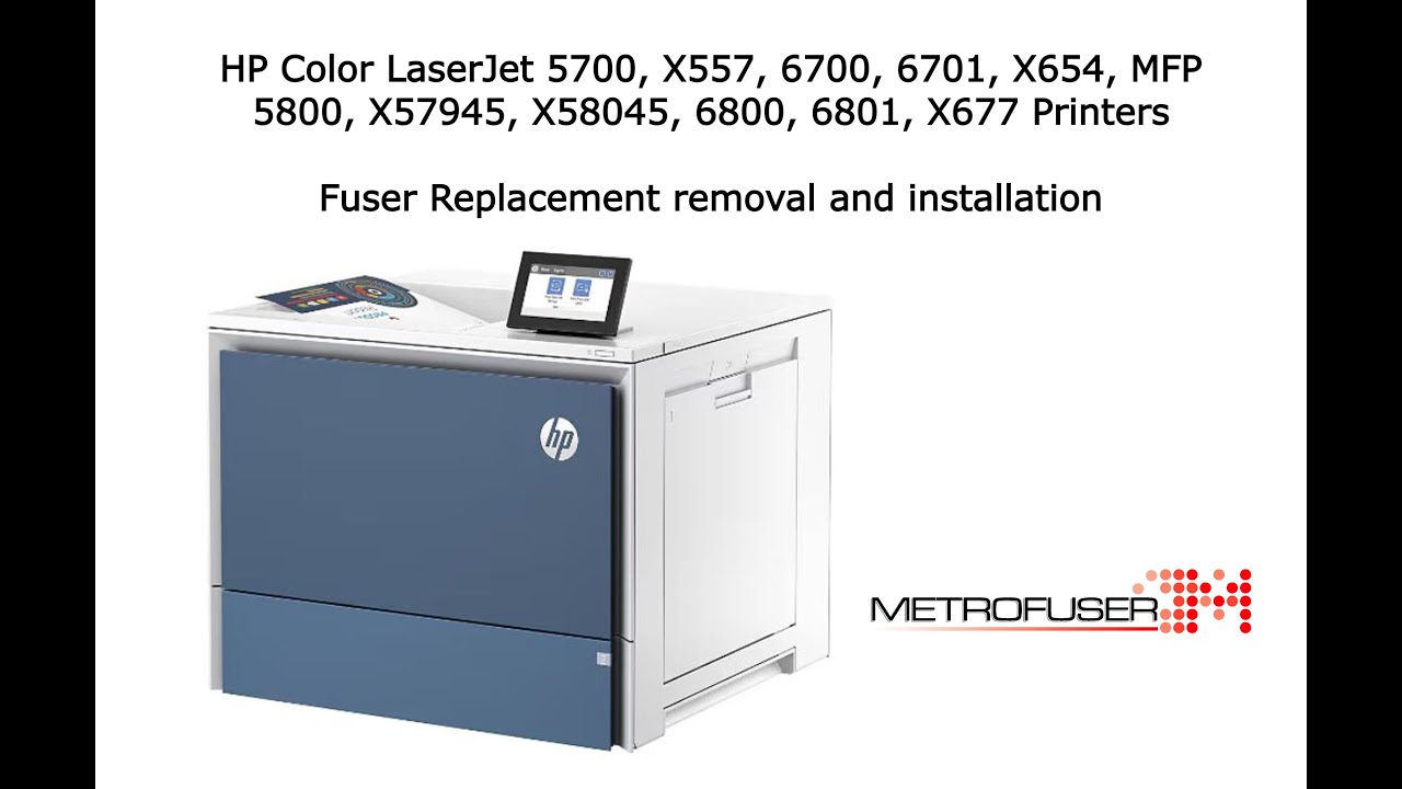 HP 5700 X557 6700 6701 X654 5800 X57945 X58045 6800 6801 X677 Fuser ...