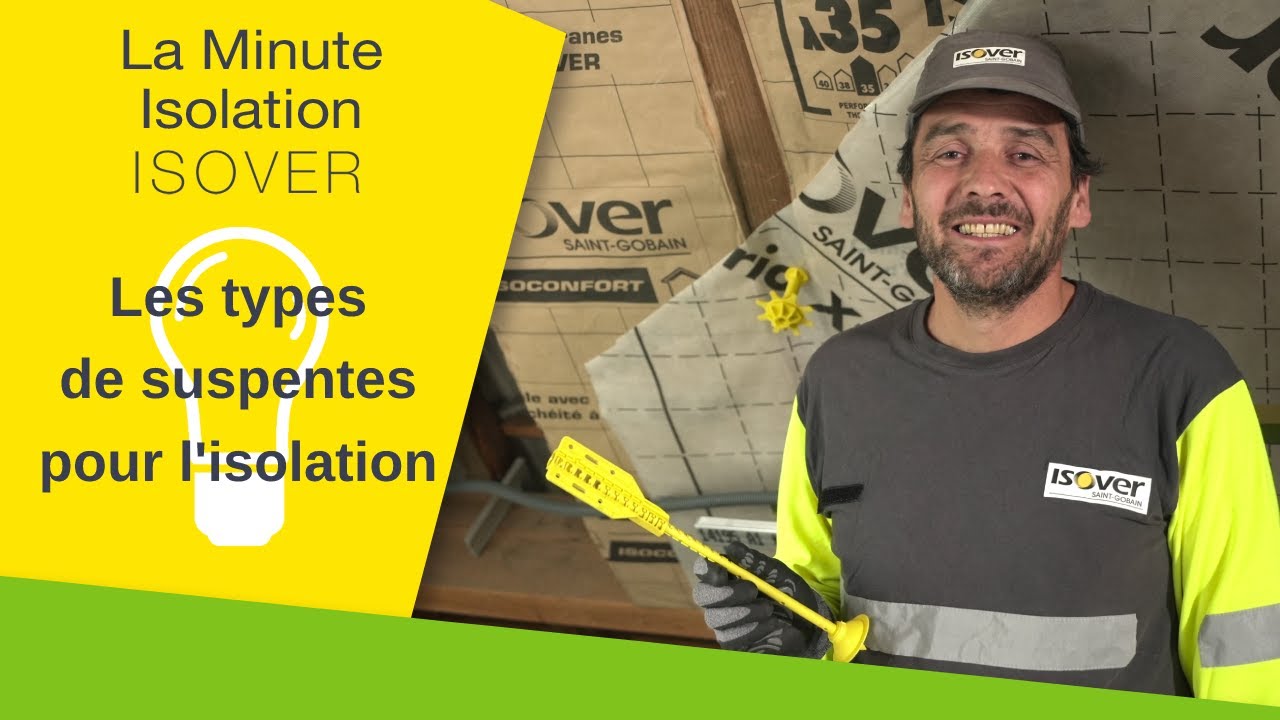 Les différents types de suspentes pour l'isolation des combles et ...