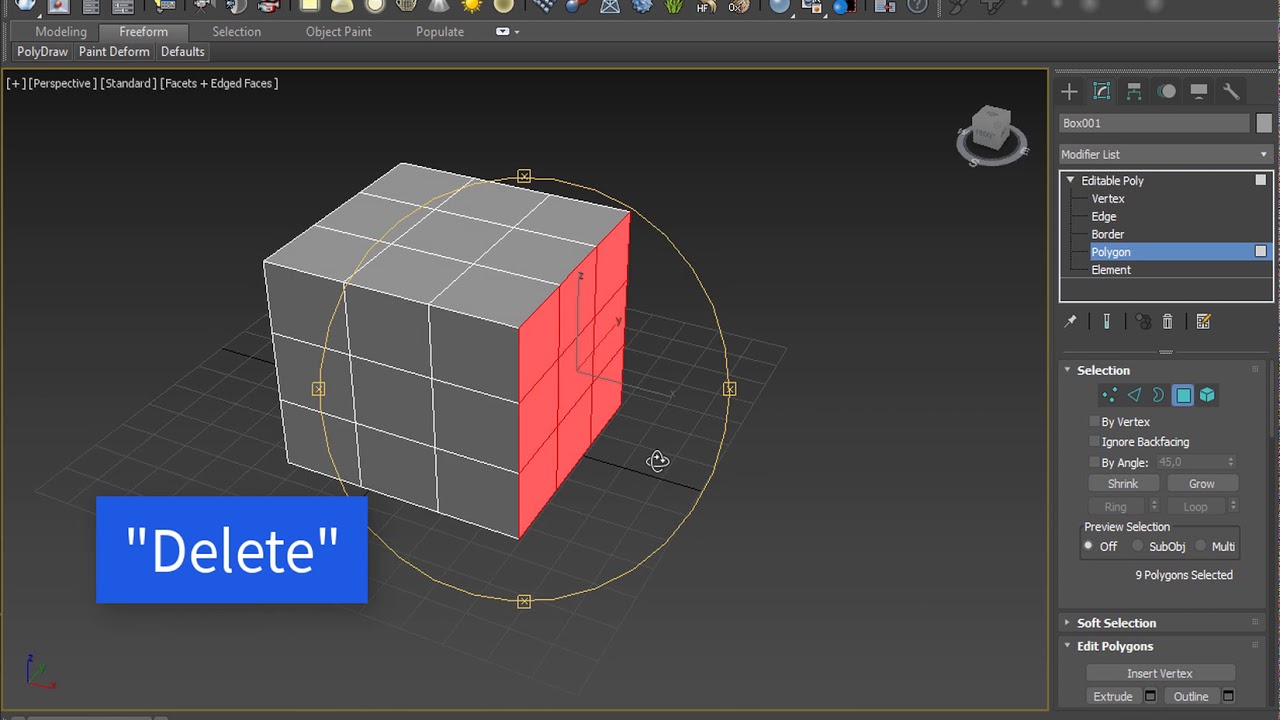 3ds Max Gap Border - YouTube