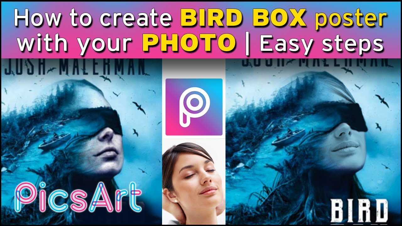 YOU CAN EDIT BIRD BOX MOVIE POSTER WITH USE YOUR PHOTO| MOBILE PICS ART ...