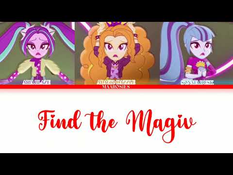 The Dazzlings - Find the Magic | Lyrics | MLPEG - YouTube