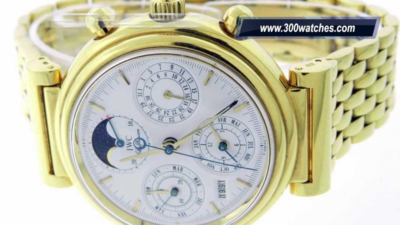 Men's IWC Da Vinci Watch - YouTube