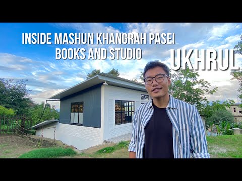 Inside Mashun Khangrah pasei Books and Studio / ukhrul