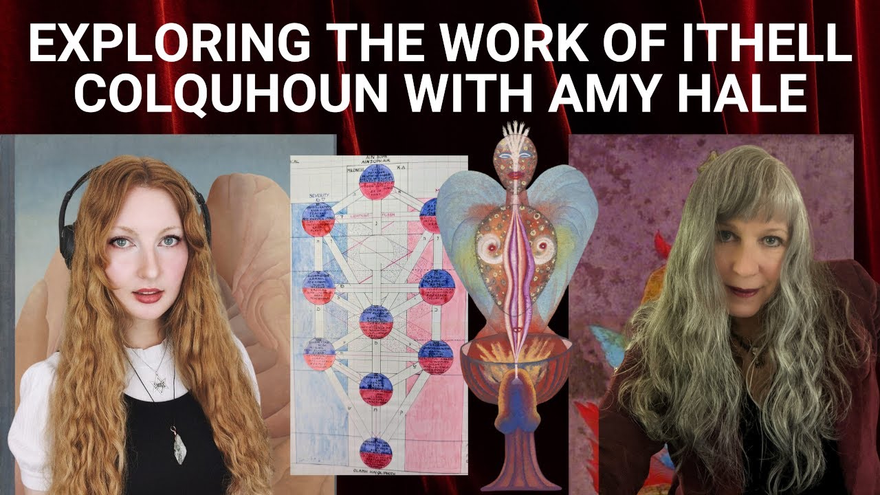 Exploring the work of Ithell Colquhoun with Amy Hale - YouTube