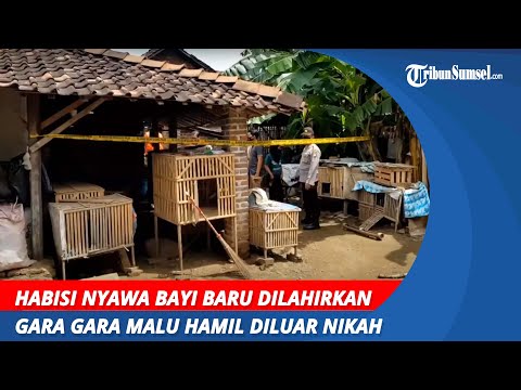 Heboh! Habisi Nyawa Bayi Baru Dilahirkan | Gara gara Malu Hamil Diluar Nikah