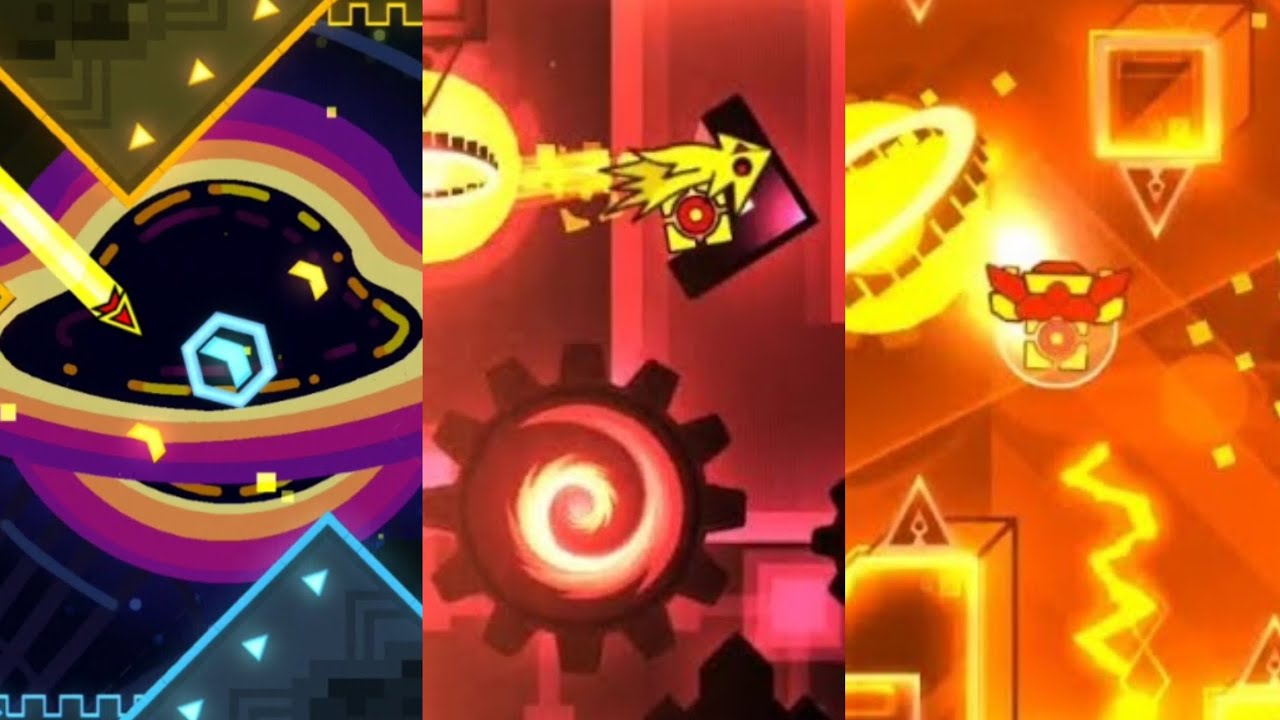 All Epic Levels with the song "Creo - Red Haze" | Geometry Dash - YouTube