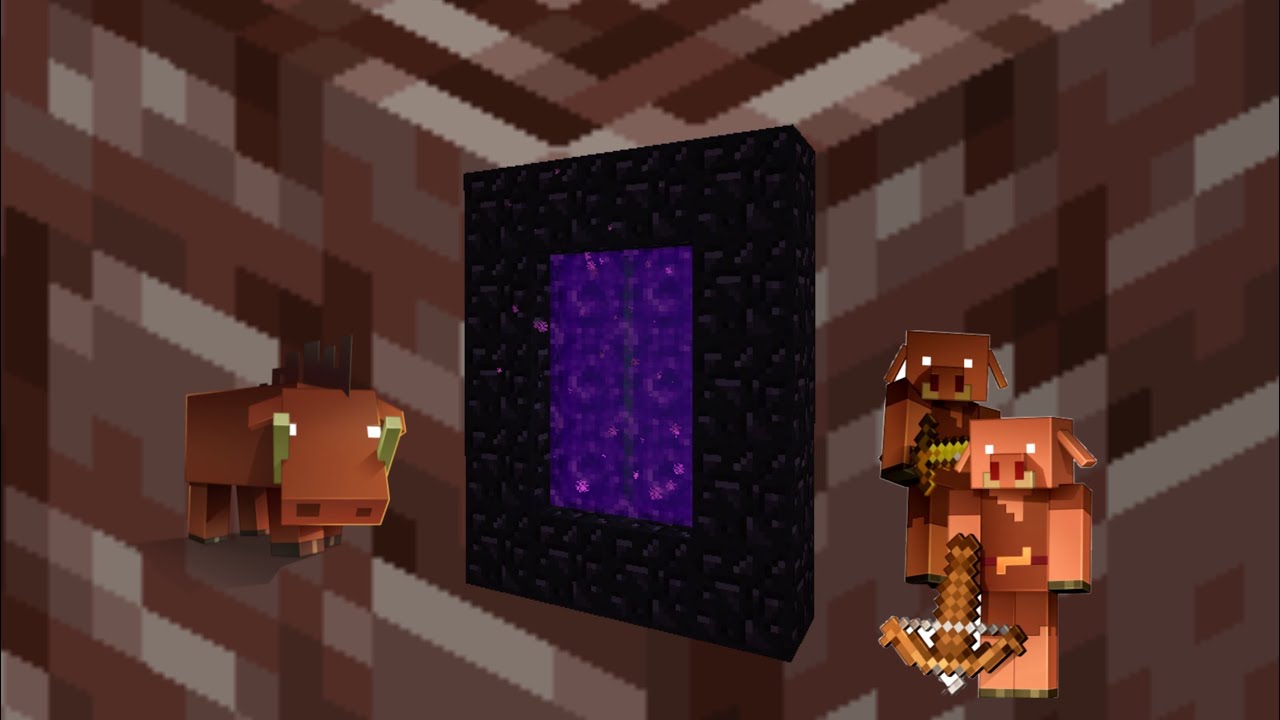 Nether update tour part 1 Mobs - YouTube