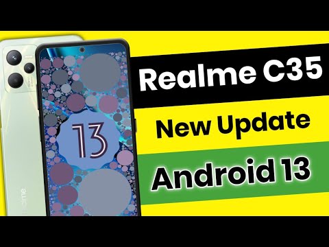 Realme C35 New Update || Android 13 || Realme C35 Android 12 Update New ...