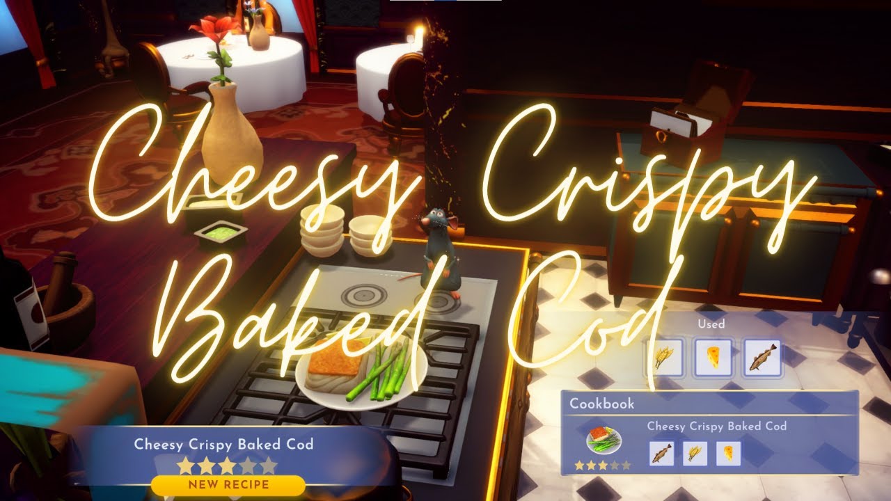 [CHEESY CRISPY BAKED COD] Receita 3 ⭐️ - YouTube