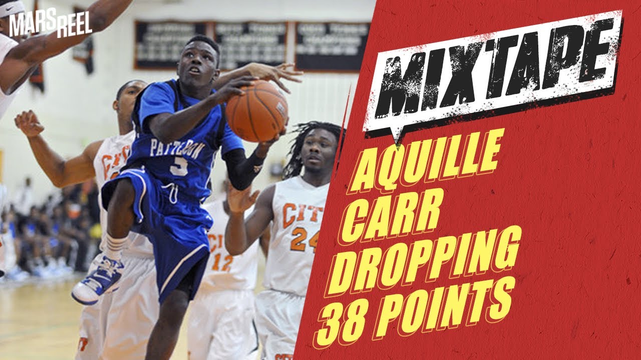 Aquille Carr DROPS 38 Points on Nick Faust in High School! | Mars Reel ...