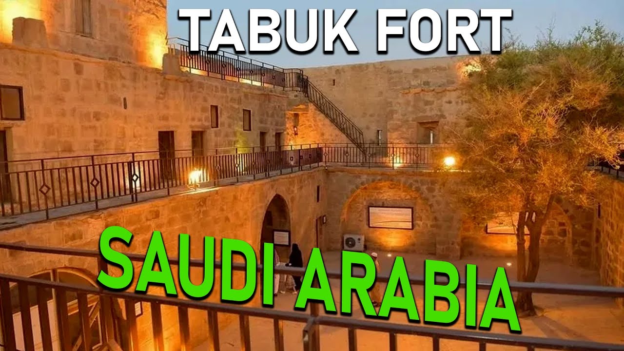 Tabuk Fort in Tabuk City | Exploring Saudi Arabia on Bike - YouTube