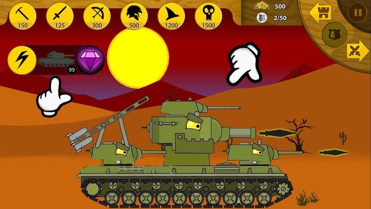 UNLOCK NEW GIANT BOSS TANK VS ARMY FINAL BOSS ZOMBIES | STICK WAR ...