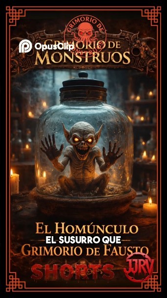 El Homúnculo del Grimorio de Fausto #Homunculo #Fausto #Ocultismo # ...