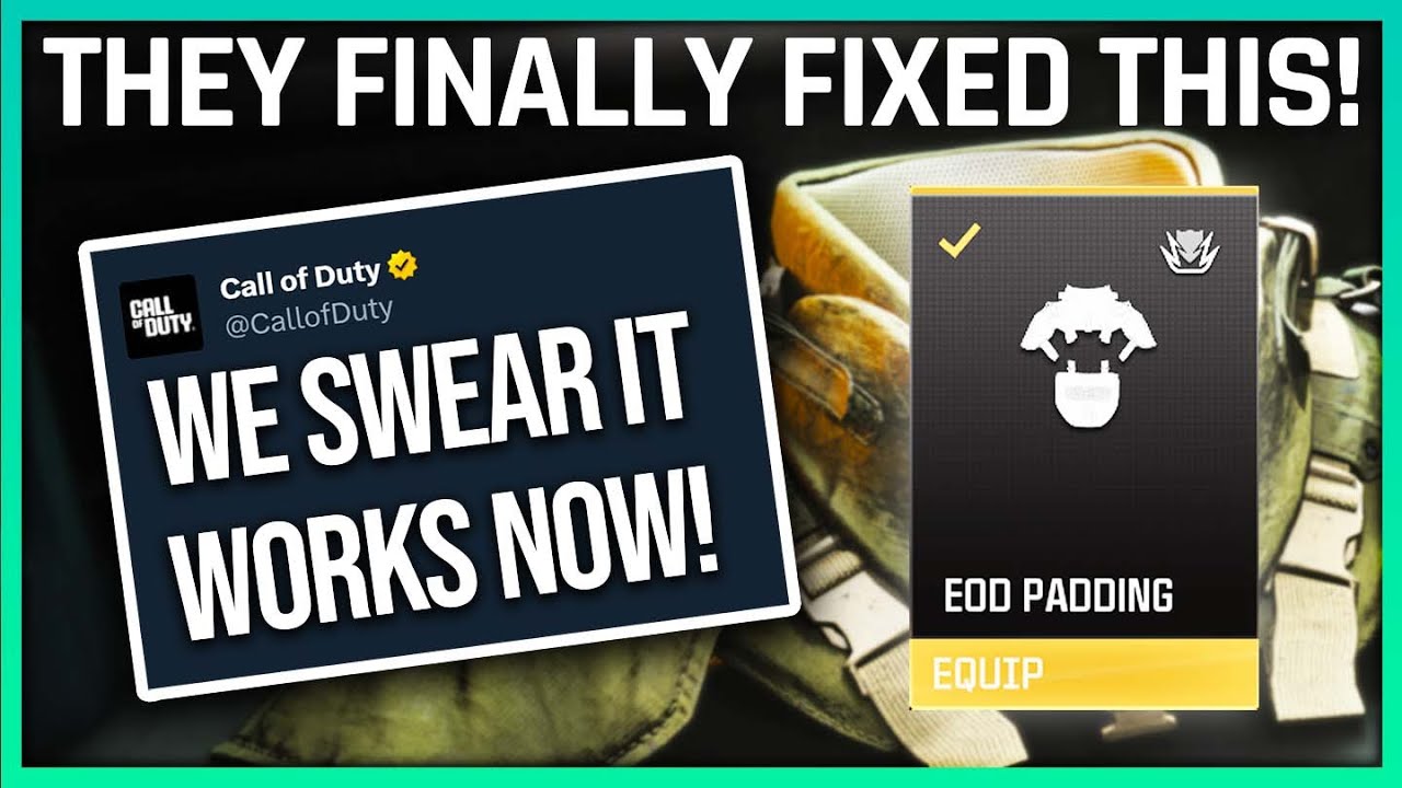 MW3 Best Perk to Play the Objective! Modern Warfare 3 EOD Perk Fixed ...