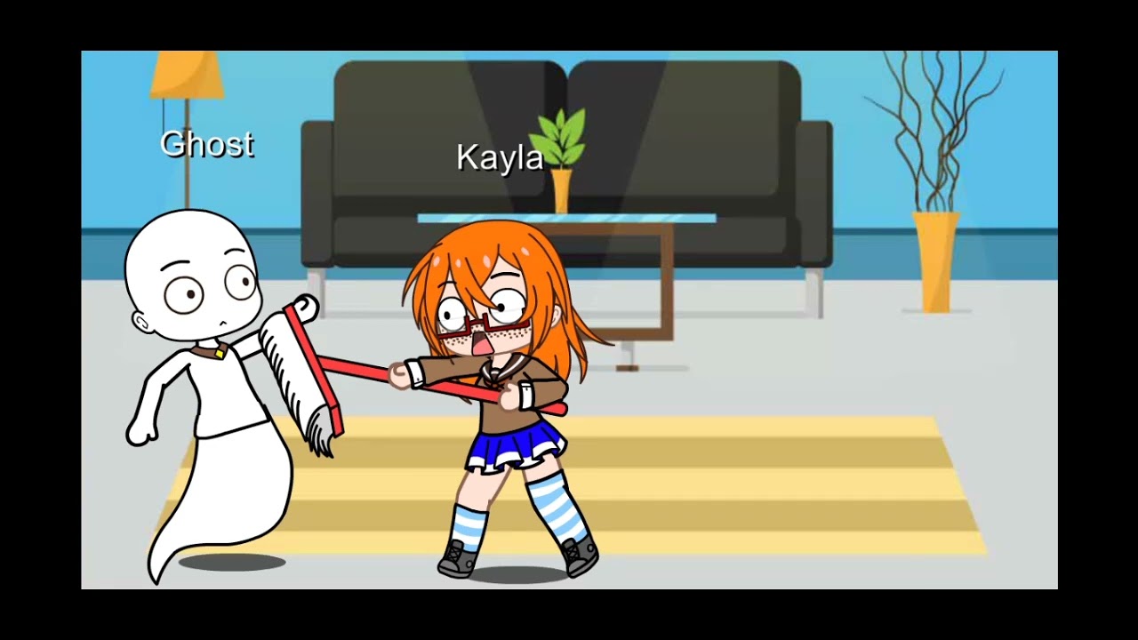 I'm in love with a GHOST?!? Gacha Short GGLM - YouTube