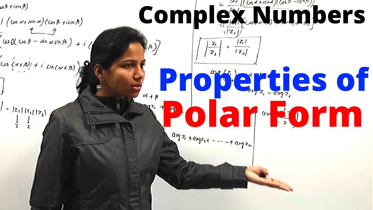 Properties of Polar Form in Complex Numbers | IIT JEE Mains, Advanced ...