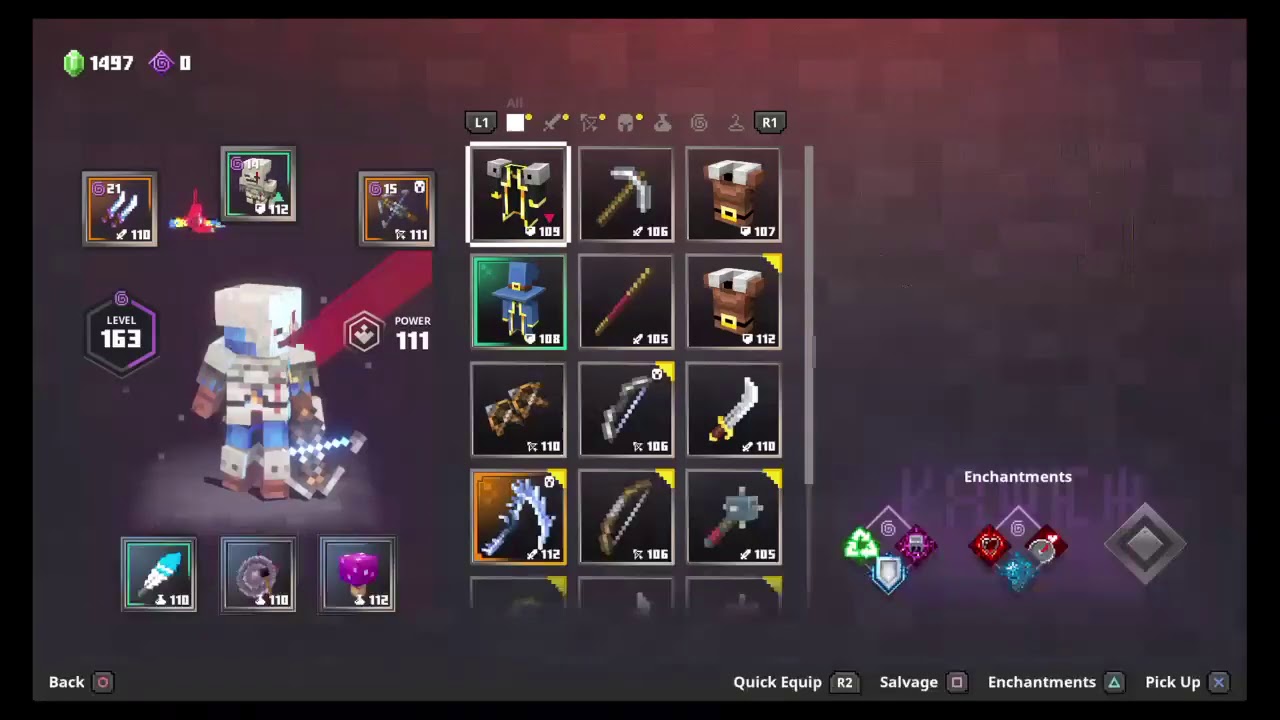 Minecraft Dungeons Bug 2: Light Feather innaccurate stun duration ...
