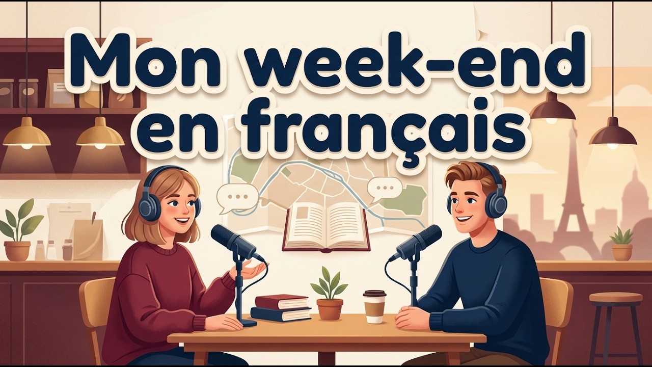 Mon week-end en français (A1) | Talk About Your Weekend | Learn French ...