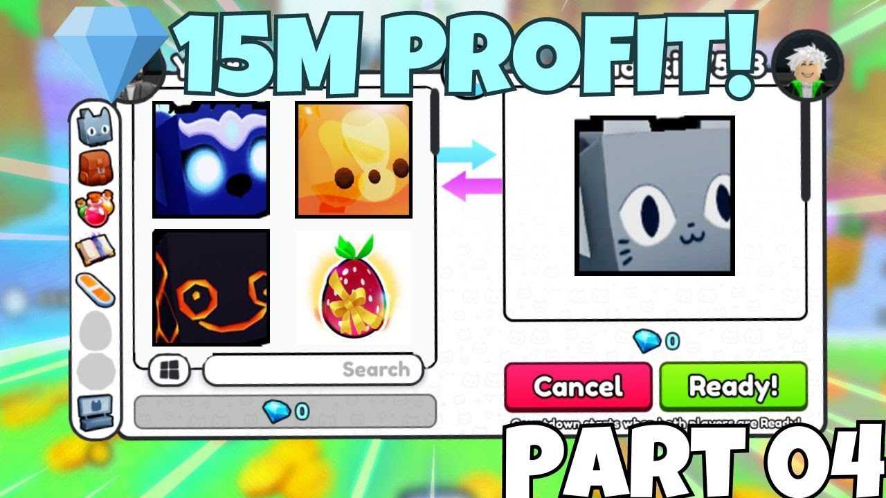 💎15M GEMS PROFIT - Trading Montage # 04 | Pet Simulator 99 (roblox ...