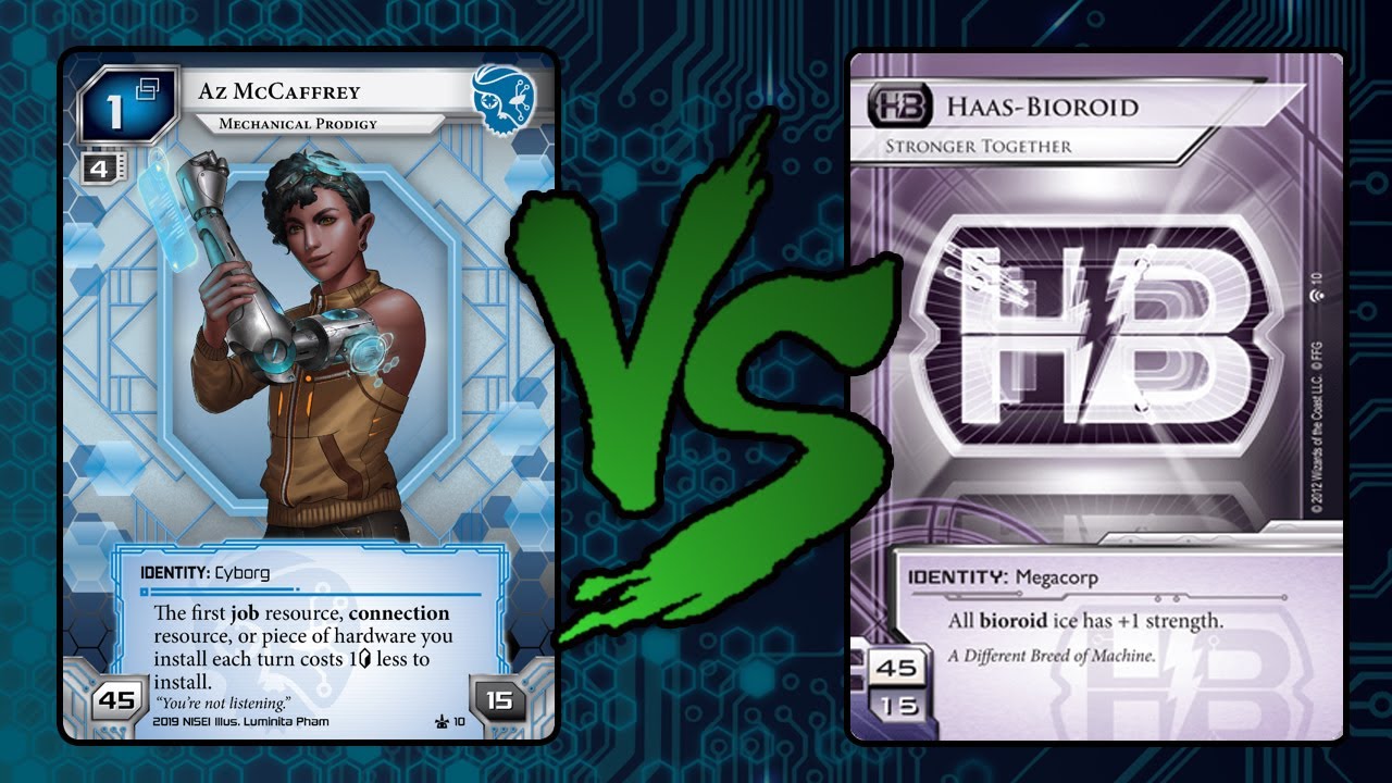 Android: Netrunner - Random Battle #199 Az Paule's Café VS HB ST ...