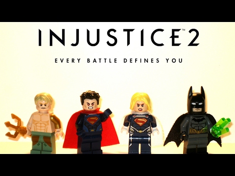 Lego Injustice 2 Custom Minifigures - YouTube