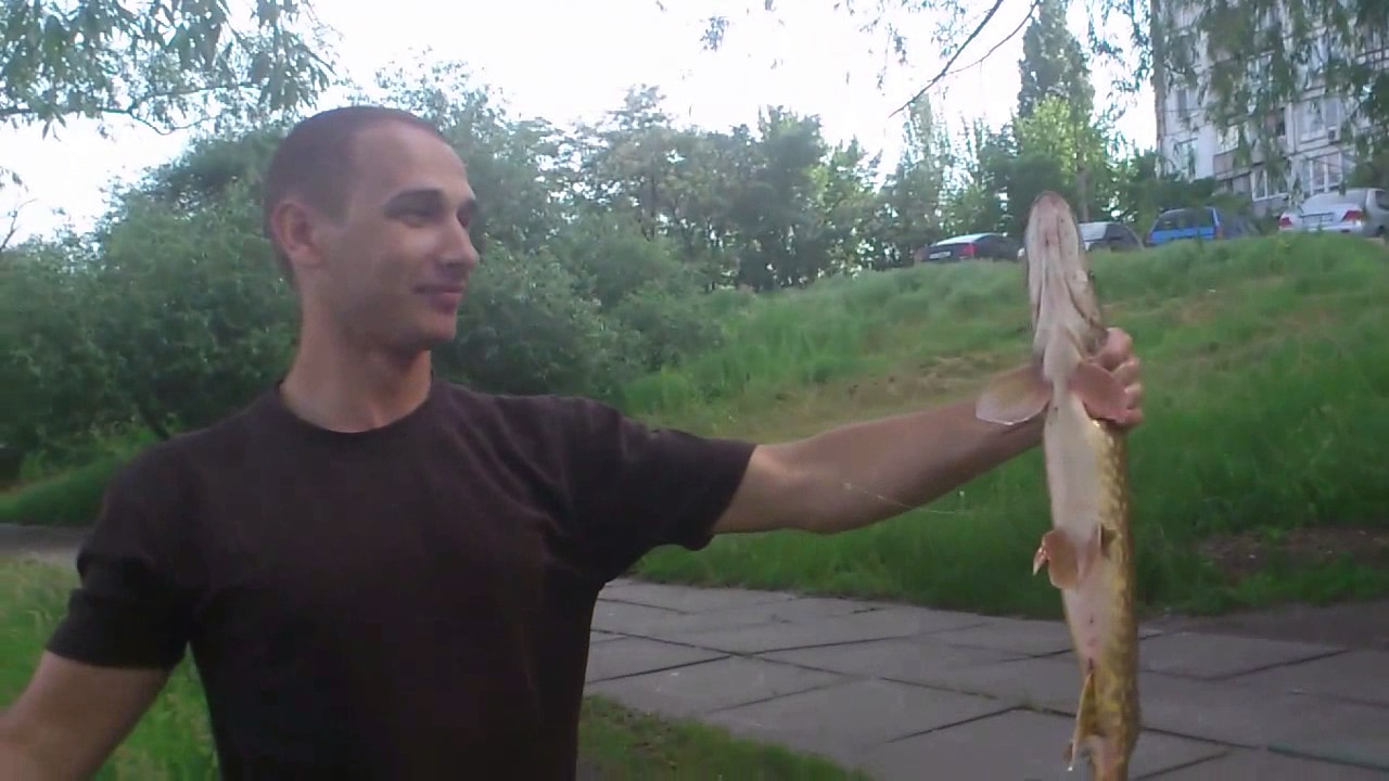 Fishing in Ukraine (щука, киев, рыбалка) - YouTube