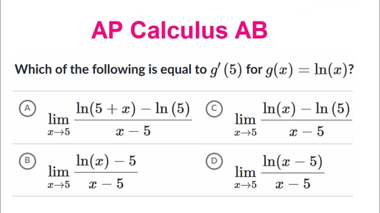AP Calculus AB - YouTube