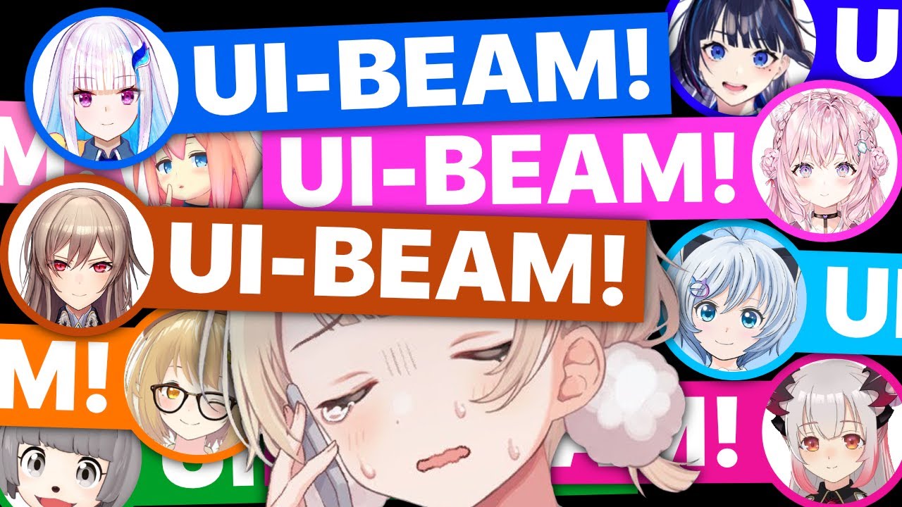Everyone Bullies Ui-mama With Ui-Beams (Koyori, Lize, Furen, Haneru ...