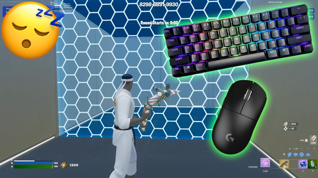 Steelseries Apex Pro Mini ASMR Chill🤩 Piece Control 1v1🏆Satisfying ...