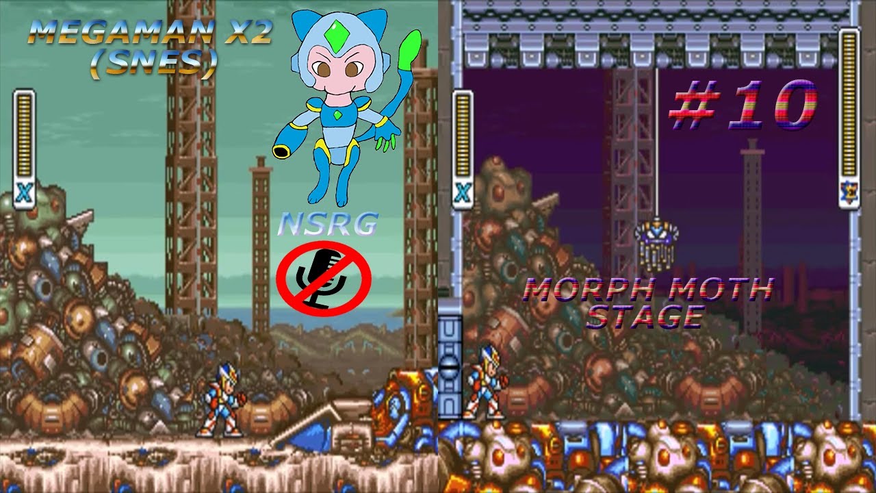 10-Megaman X2 (SNES)(Morph Moth Stage) - YouTube