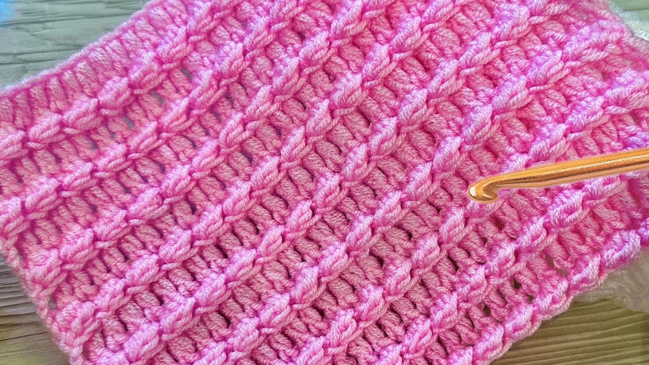 Very Beautiful Crochet Stitch/ How to Crochet for beginners, Crochet ...