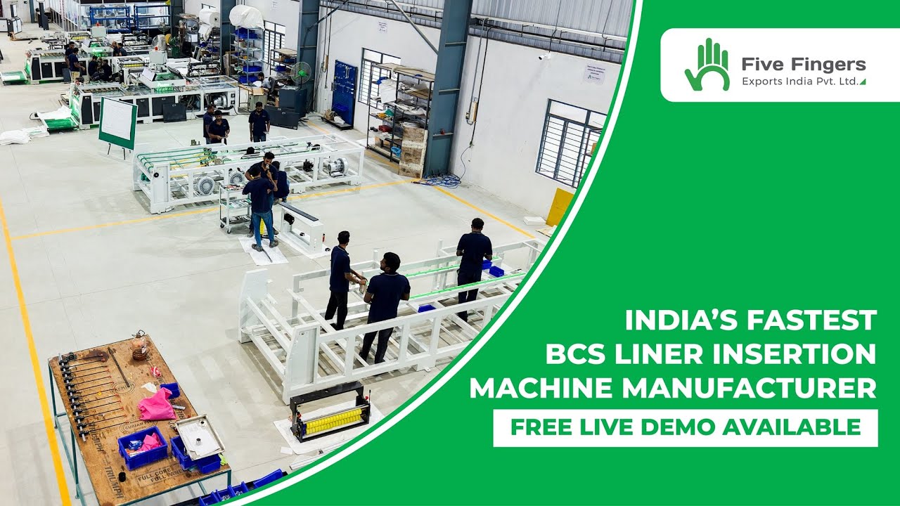 India's Fastest BCS Liner Insertion Machine Manufacturer | Five Fingers ...