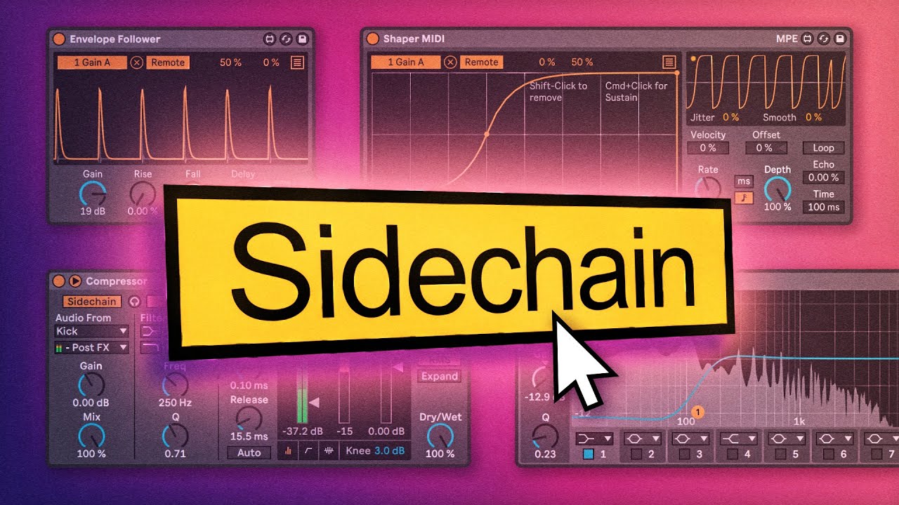 Sidechain sur Ableton : Les 4 Techniques Secrètes (sans Plugin) - YouTube