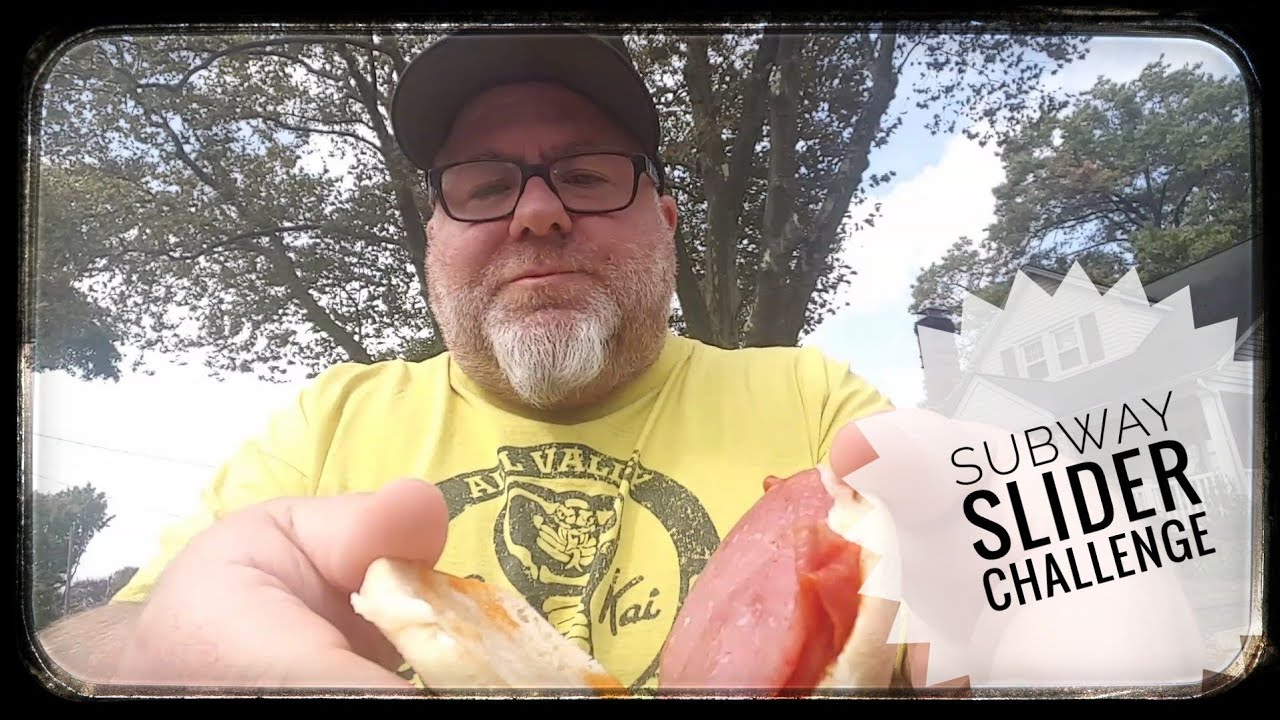 Subway Slider Sandwich Challenge - YouTube