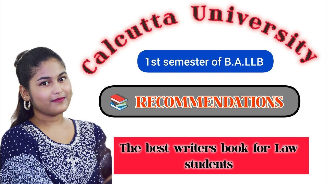 book suggestion for 1St semester of Calcutta University as well as ...