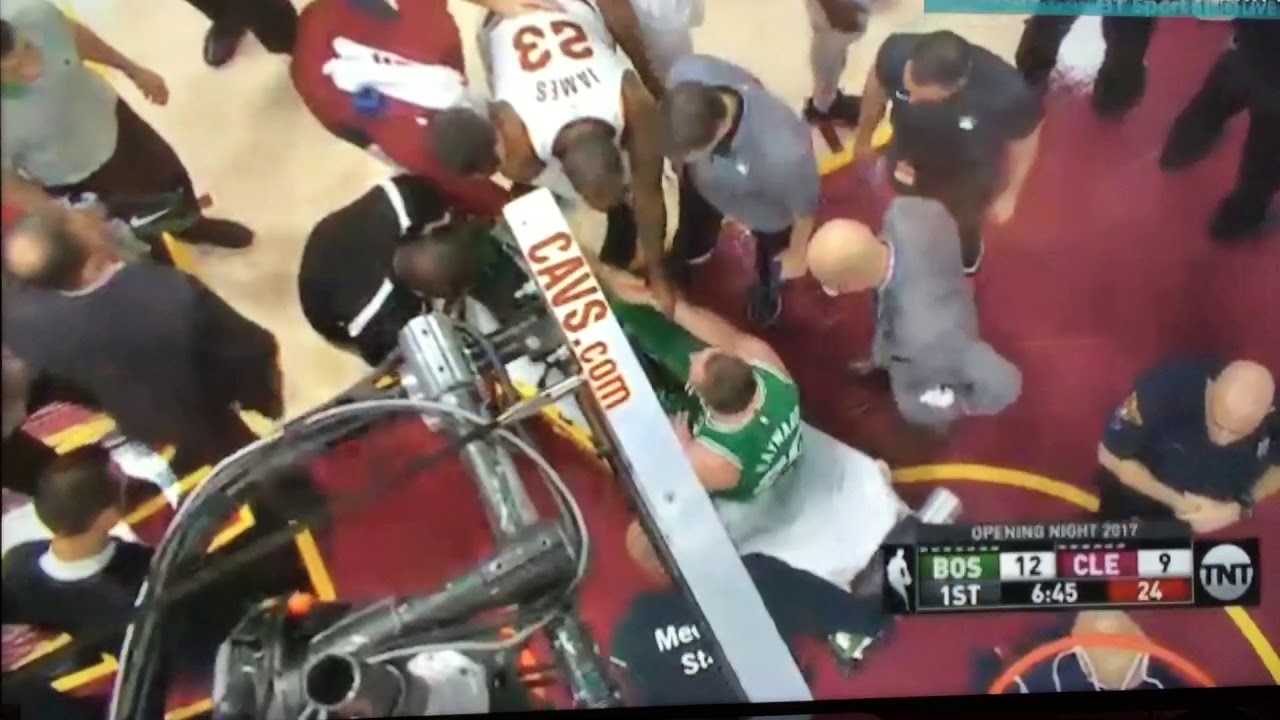 Gordon Hayward Breaks Leg** - YouTube
