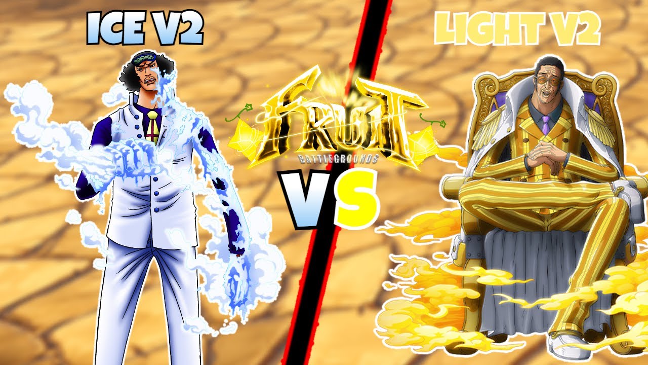 ICE V2 VS LIGHT V2 [FRUIT BATTLEGROUNDS] - YouTube