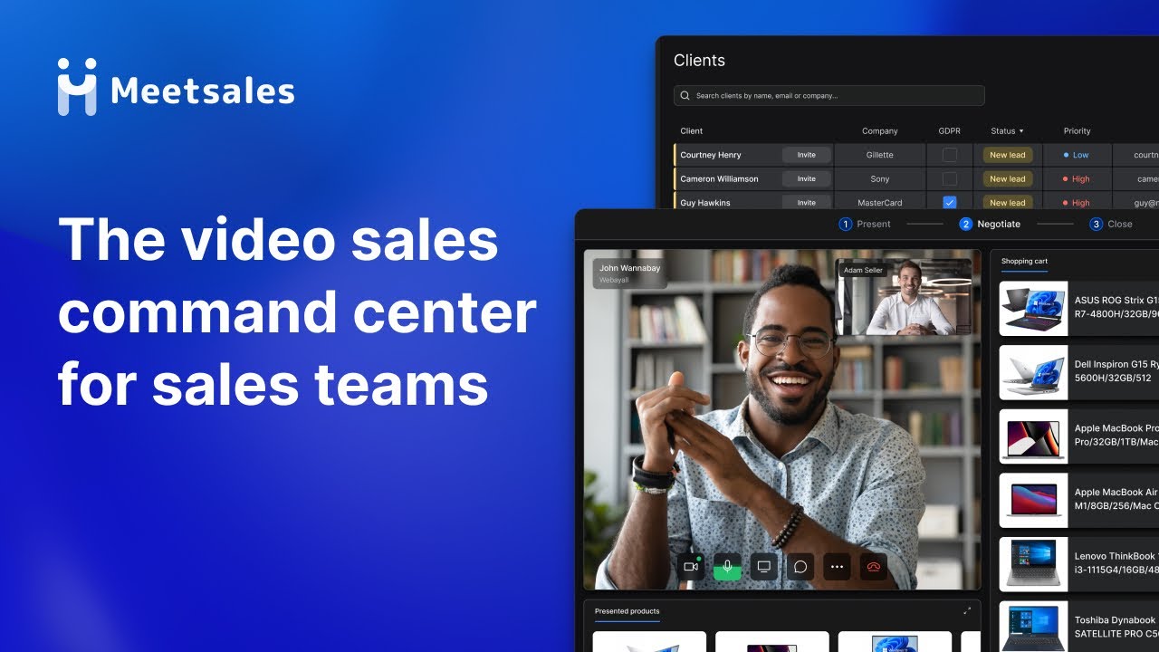 This is Meetsales! Your video sales command center for B2B sales teams ...