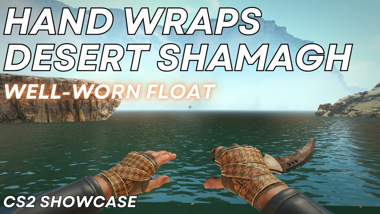 Hand Wraps Desert Shamagh (Well-Worn) | CS2 Skin Showcase #1235 - YouTube