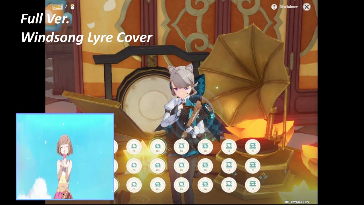 Genshin Windsong Lyre - Colorful Voice (VOEZ OST) + Notes - YouTube