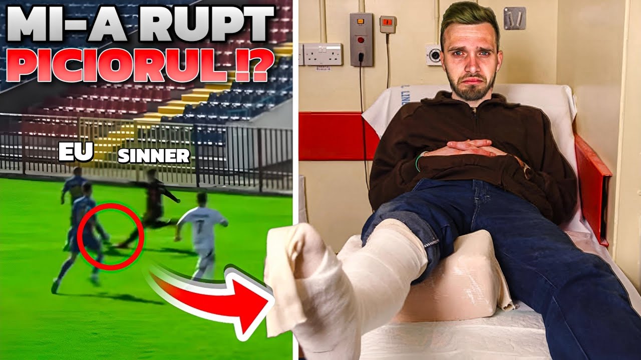 ERA SA-MI RUP PICIORUL LA MECIUL CARITABIL TEAM MESSI vs TEAM RONALDO ...
