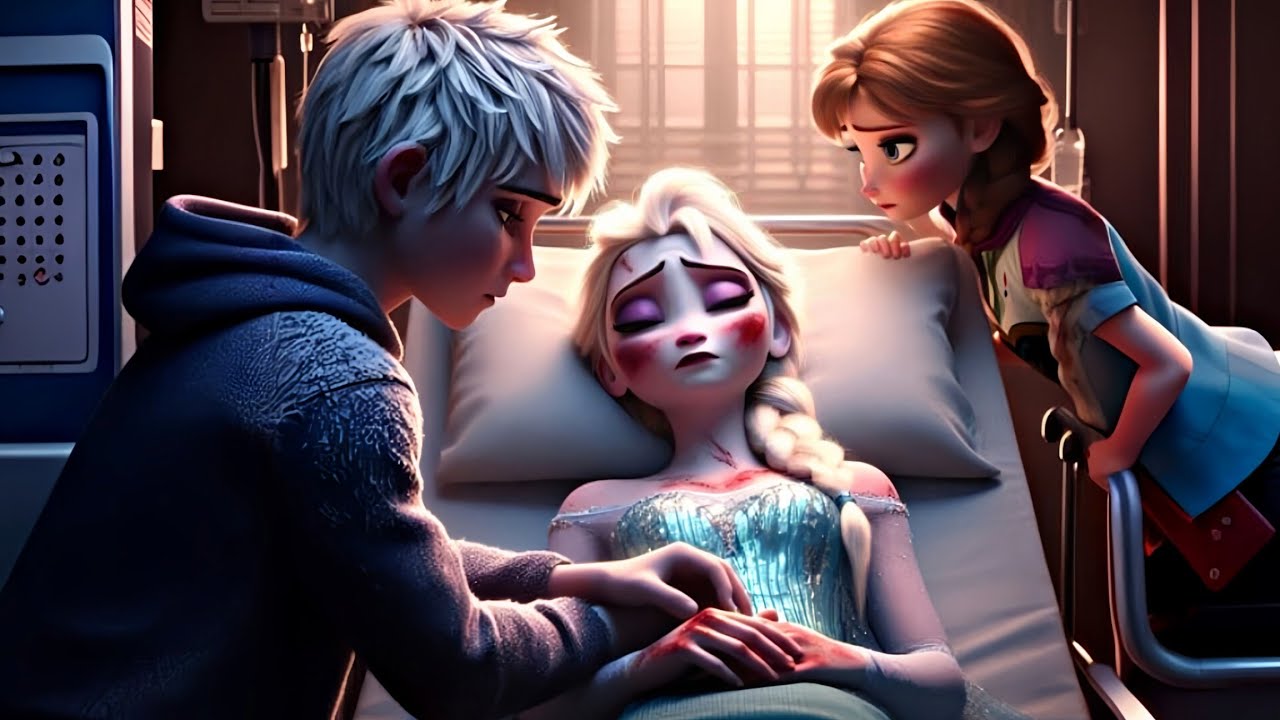 💔 Elsa, Please Don’t Leave Me... Jack Frost & Anna Crying Scene | ️ ...