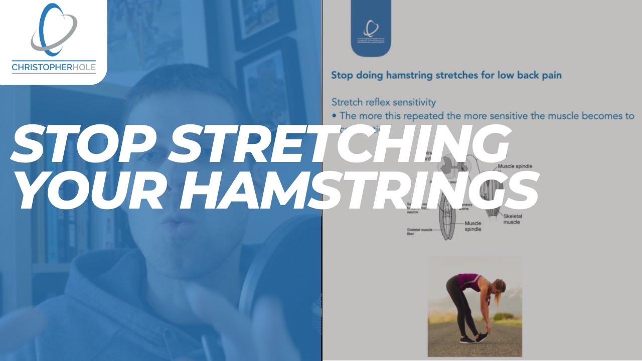 Why you should stop stretching your hamstring if you have low back pain - YouTube