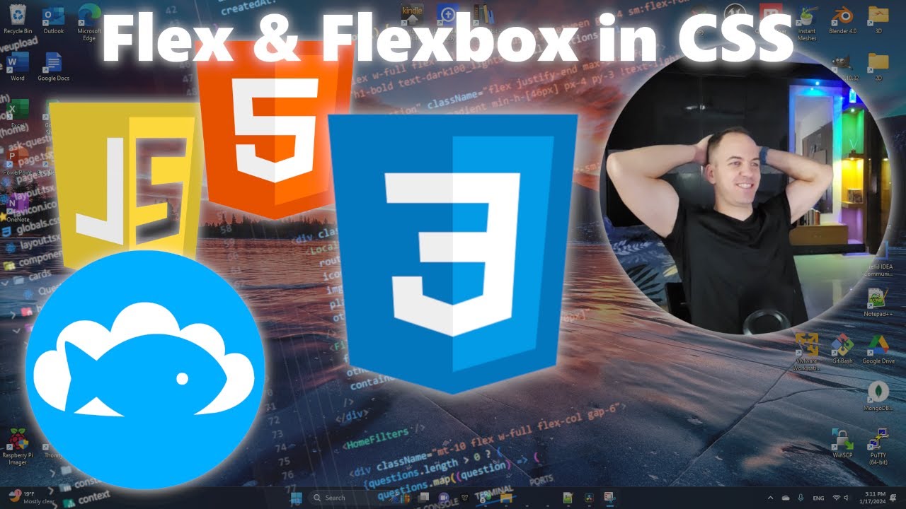 16. Flex & Flexbox in CSS - YouTube